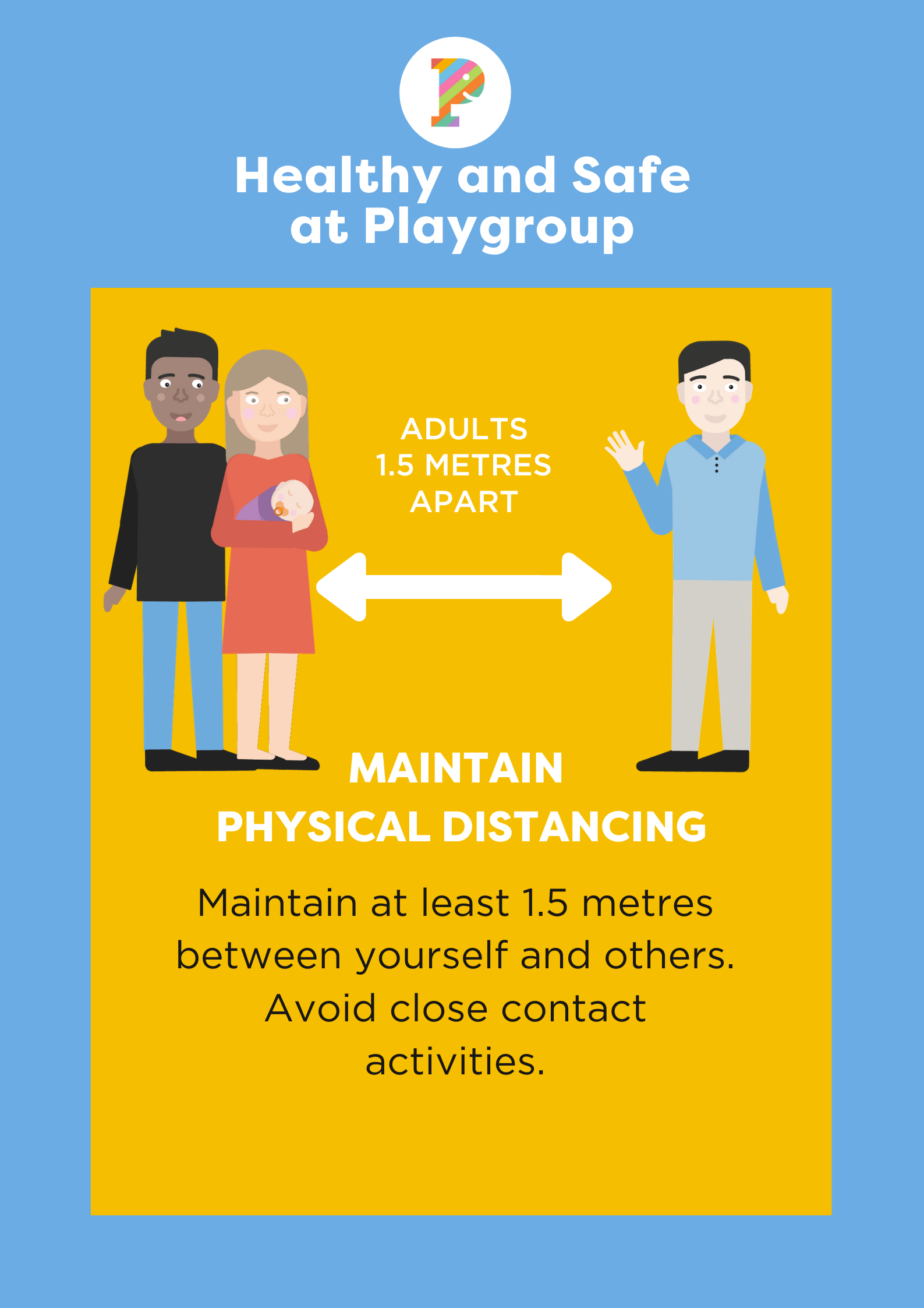 Physical Distancing - Playgroup Australia